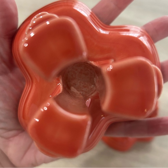 Fiestaware | Accents | Rare Htf Set Of 2 Fiestaware Pyramid Candle ...